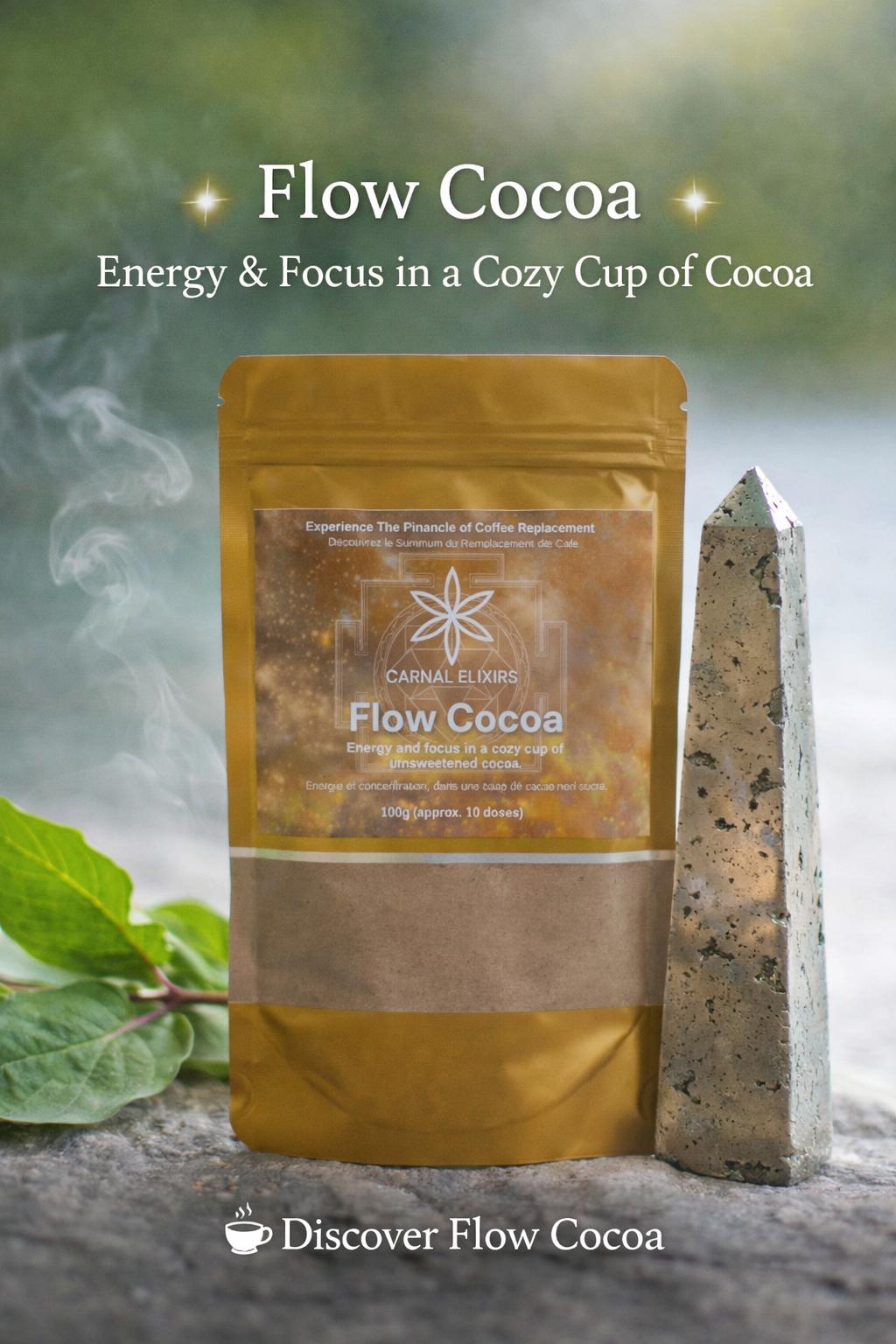 Flow Cocoa - #1 Nootropic Cacao Drink – Carnal Elixirs